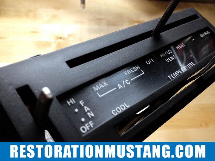 Air Conditioning Heater Control Switch Assembly 71 72 73 Classic Ford ...