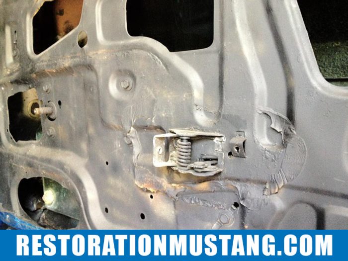 Door Panel Installation With New Hardware – Restoration Mustang ...